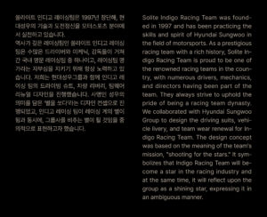 INDIGO Racing Team - Renewal Project - theflowerway